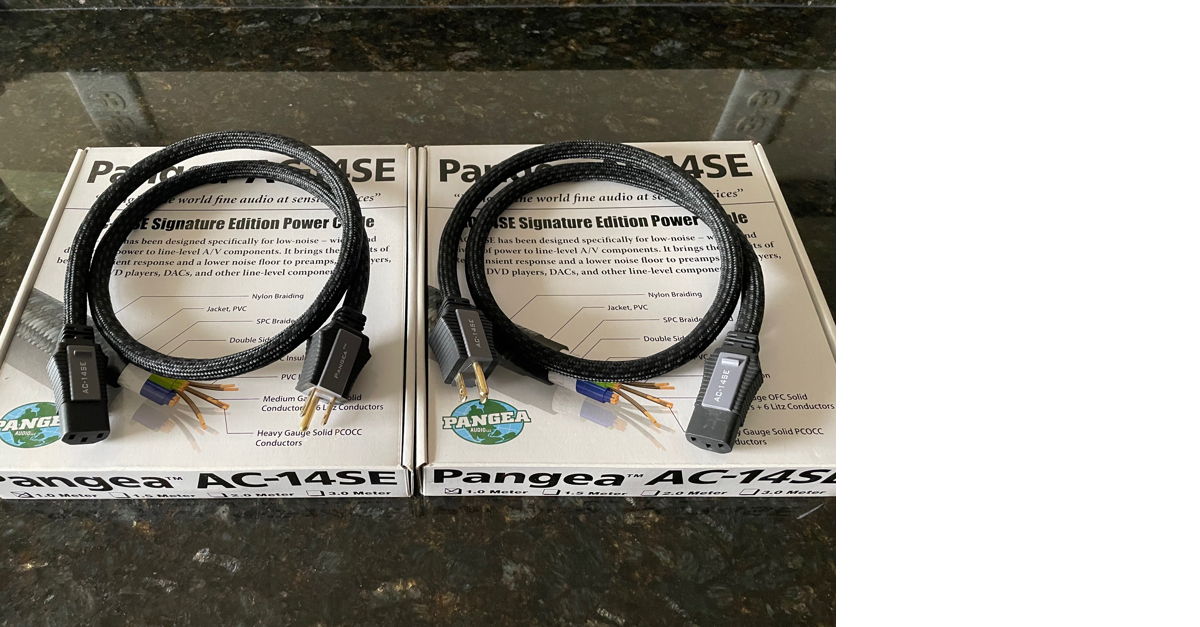 Pangea Audio Ac 14se Signature Edition 1M ... For Sale | Audiogon