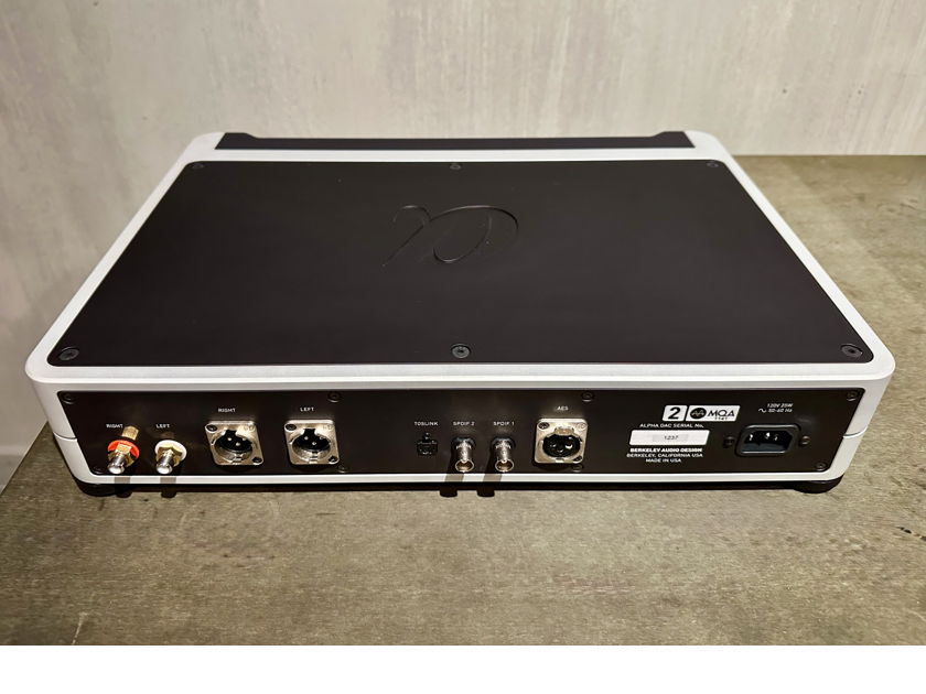Berkeley Audio Design Alpha DAC Reference ... For Sale | Audiogon