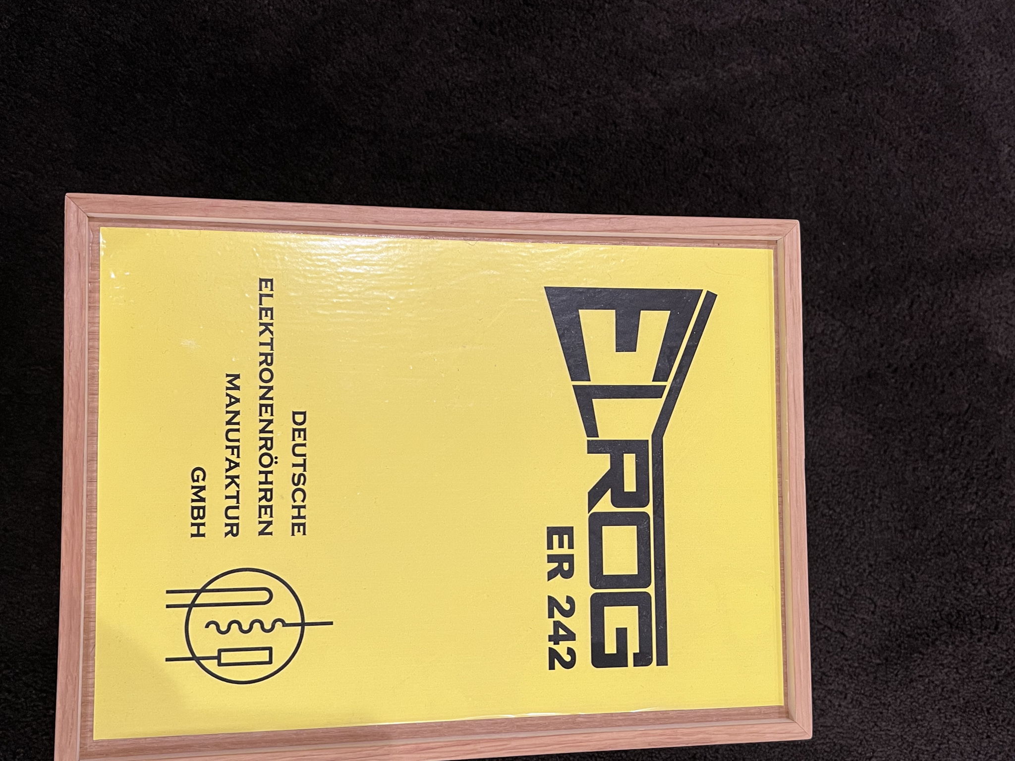 Elrog tubes 242 For Sale | Audiogon