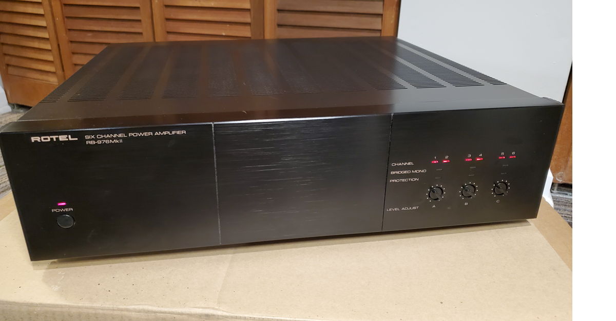 Rotel RB-976 MkII 6-Channel Analog Amplifier For Sale | Audiogon