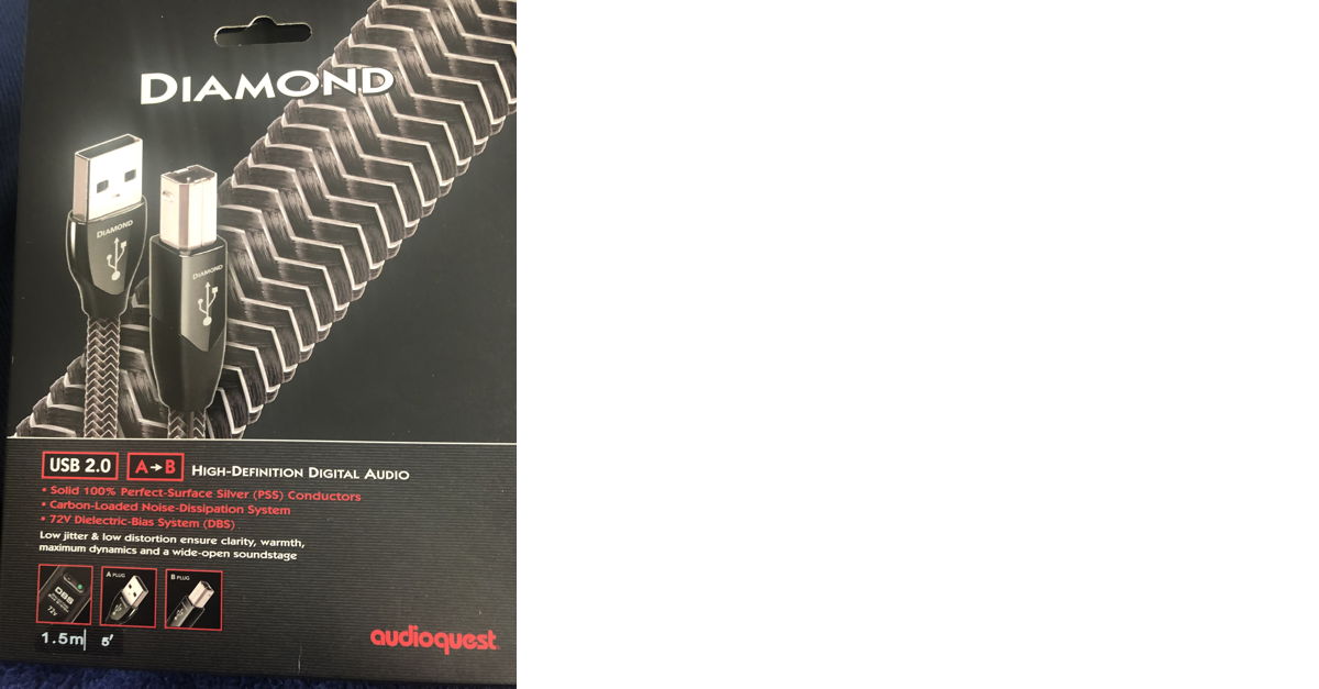 AudioQuest Diamond USB 1.5 meter NEW 425$ For Sale | Audiogon
