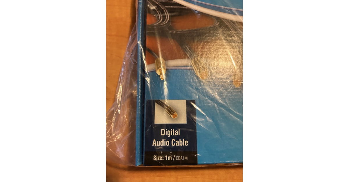 McIntosh CDA1M 1-meter digital cable with ... For Sale | Audiogon