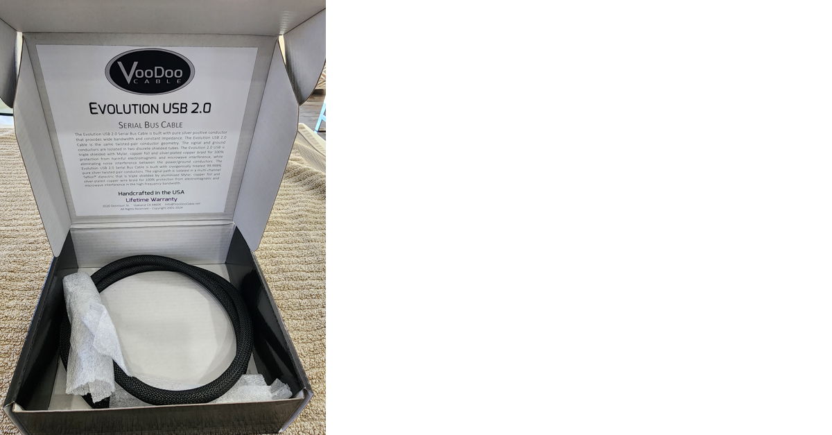 VooDoo Cable Evolution 2.0 USB Digital Int... For Sale | Audiogon