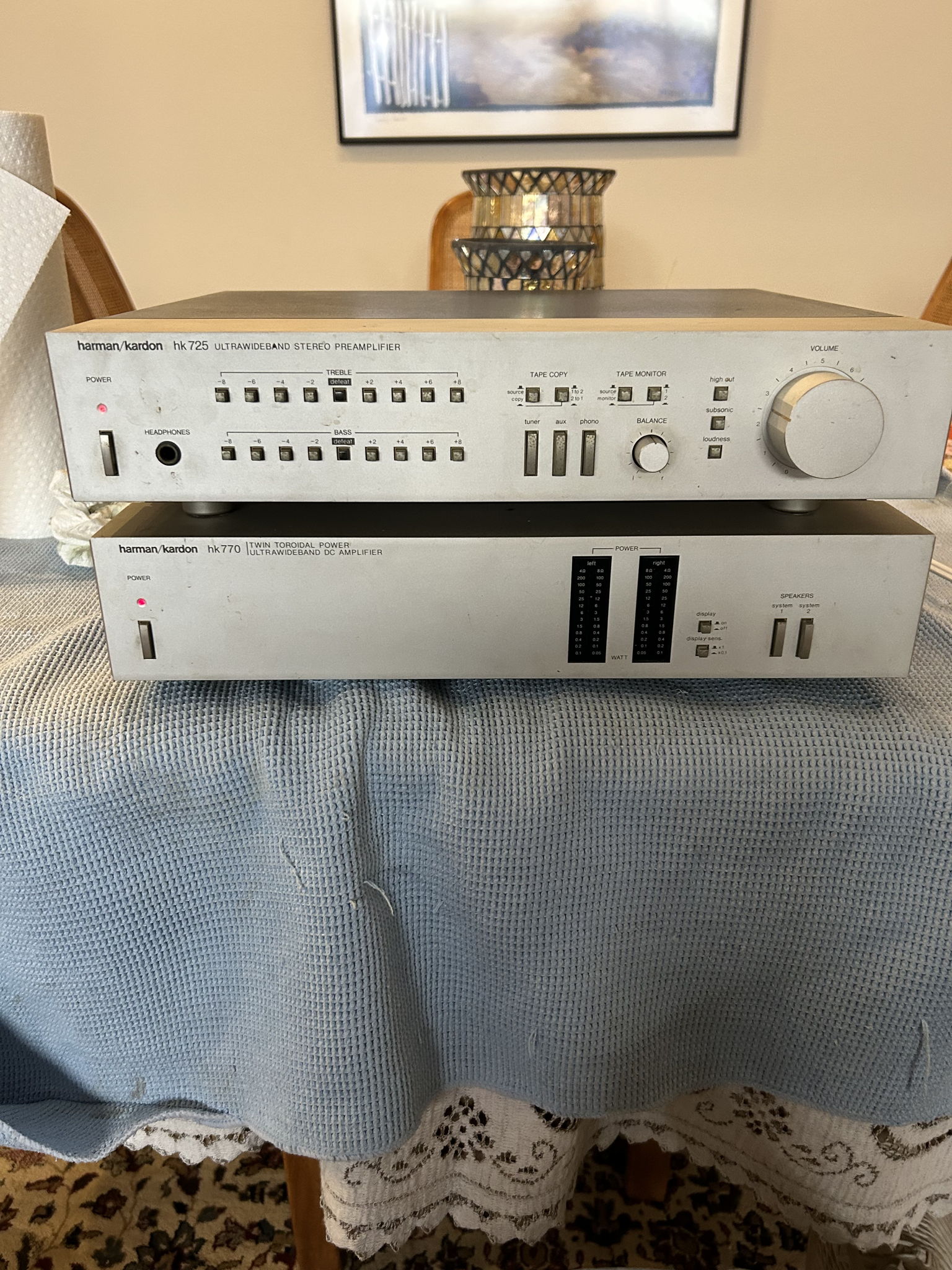 Harman Kardon HK-725 HK-770 For Sale | Audiogon