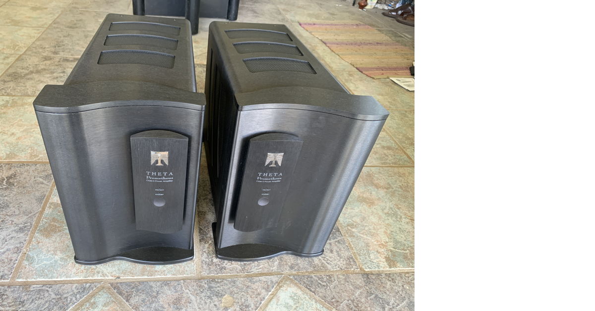 Theta Digital Prometheus Amplifier Pair For Sale | Audiogon