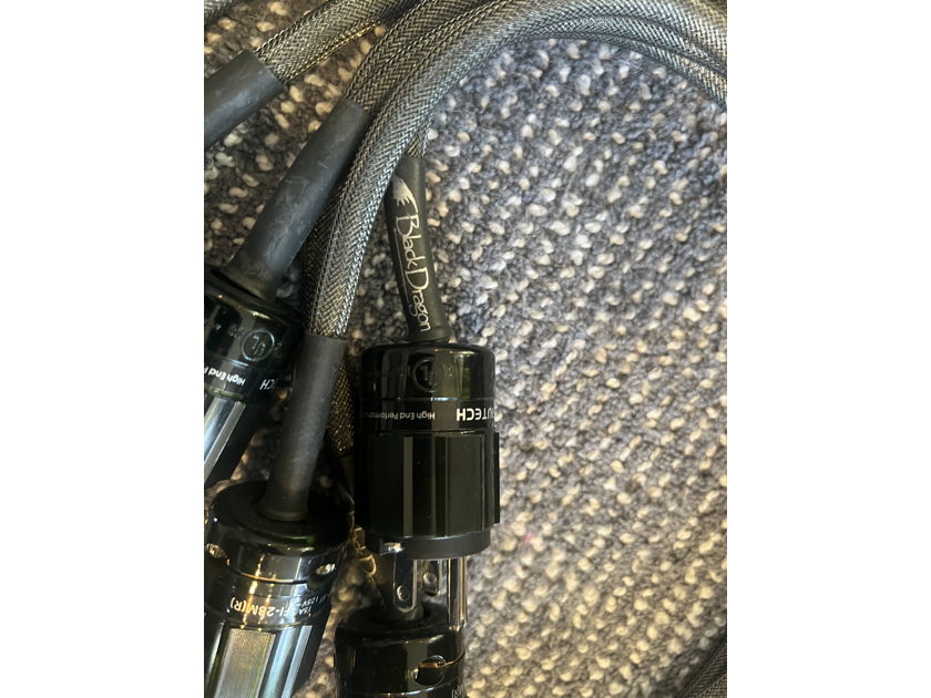 Moon Audio Black Dragon Power Cable 6ft 15amp For Sale | Audiogon