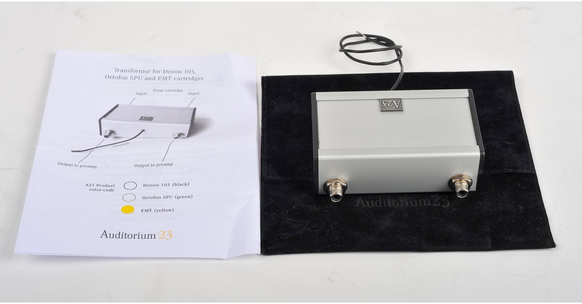 Auditorium 23 EMT Step Up Transformer For Sale | Audiogon