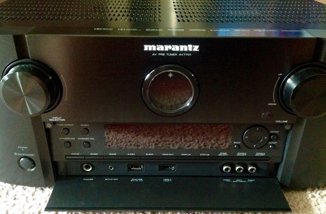 Marantz AV7701 A/V 7.2 Channel Preamplifier For Sale | Audiogon
