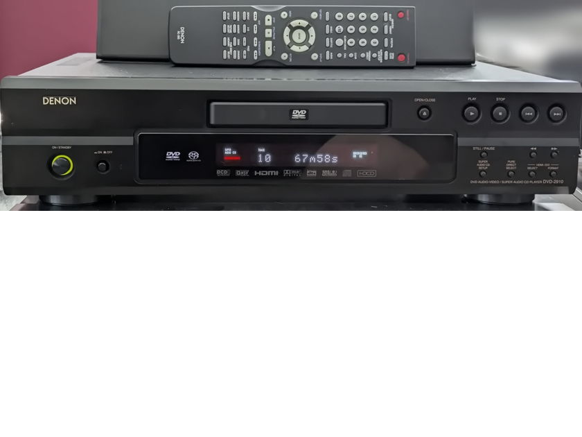 Denon DVD-2910 DVD Audio-Video/SACD/HDCD/C... For Sale | Audiogon