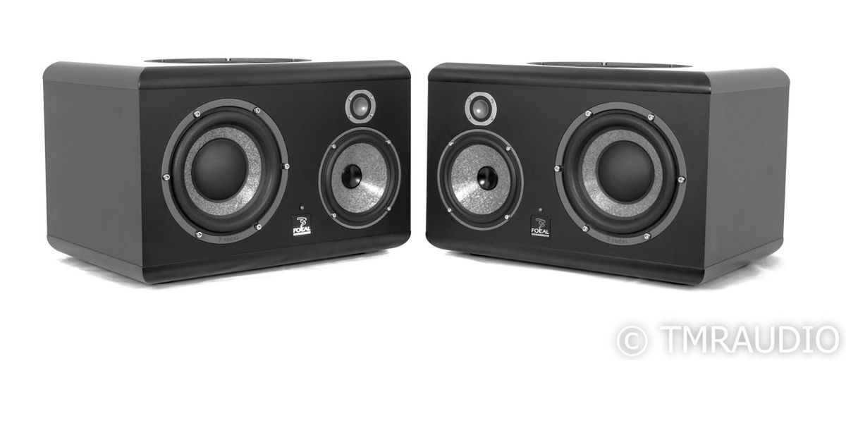 Focal SM9 Powered Bookshelf Speakers; Blac... For Sale | Audiogon