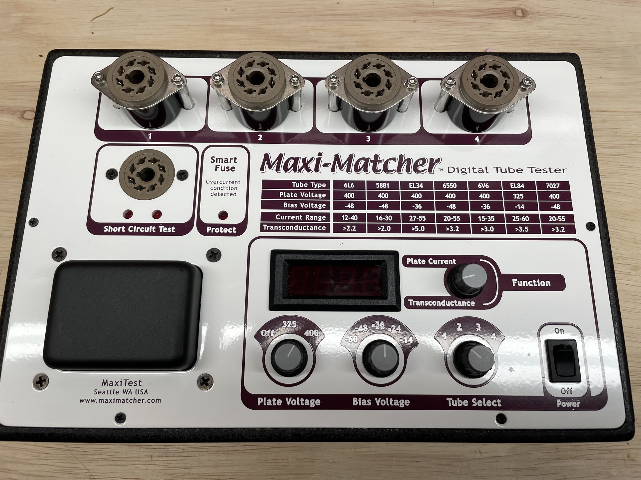 MaxiMatcher Tube Tester - Very Lightly Used! For Sale | Audiogon