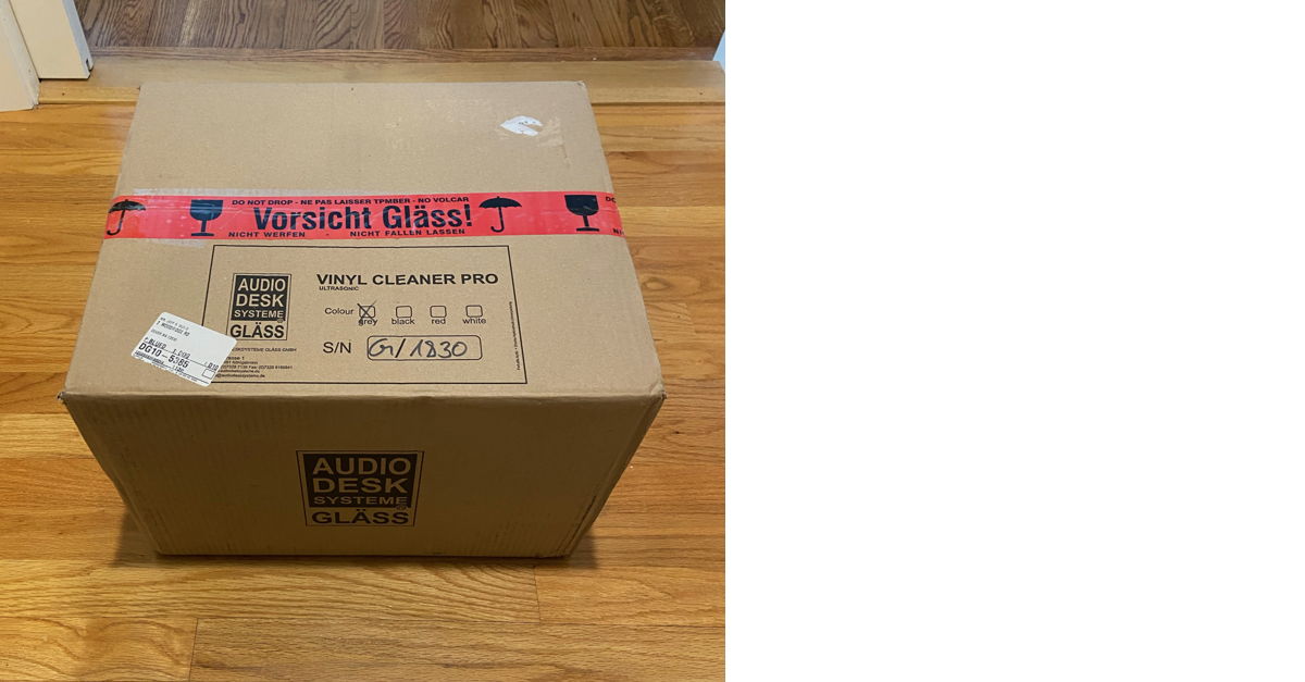 Audio Desk Systeme Vinyl Cleaner Pro - Bra... For Sale | Audiogon