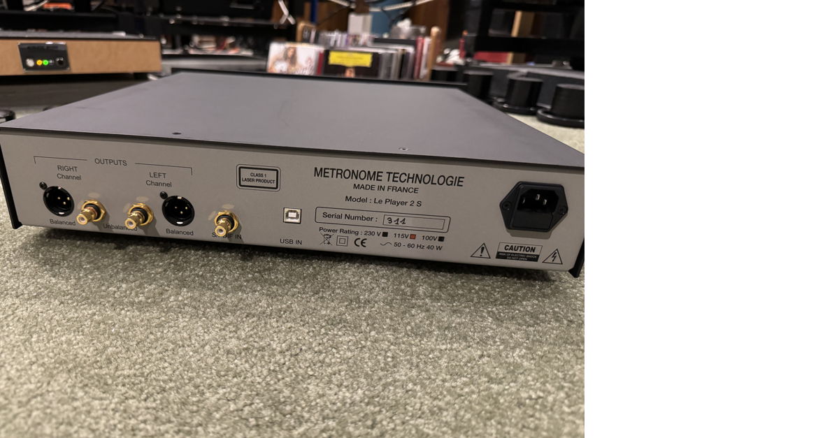 Metronome Le Player 2S CD player For Sale | Audiogon