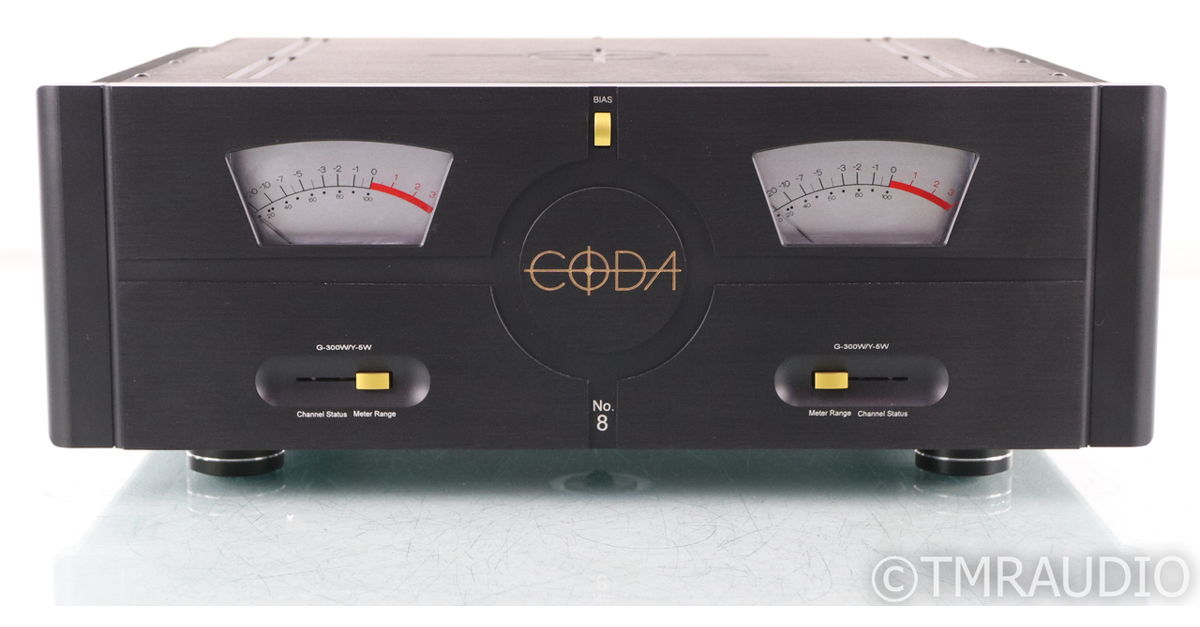Coda Continuum No. 8 Stereo Power Amplifie... For Sale | Audiogon