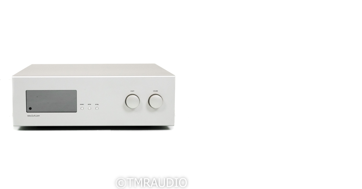 Soulution 725 Stereo Preamplifier; MC Phon... For Sale | Audiogon