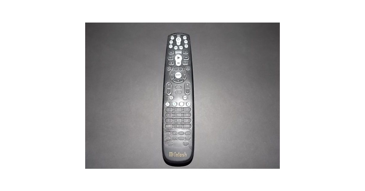 MCINTOSH FACTORY REMOTE HR077 For Sale | Audiogon