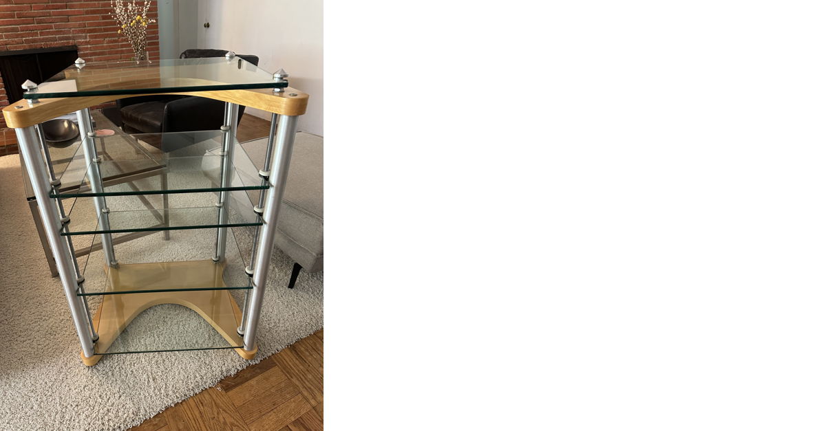 5-Shelf Audio/Video Component Stand Premiu... For Sale | Audiogon