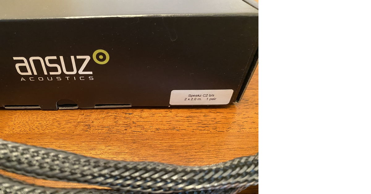 Ansuz Acoustics Speakz C2 2meter B/S For Sale | Audiogon