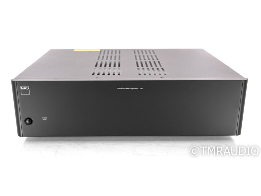 NAD C 298 Stereo Power Amplifier; Graphite (Unused / Mint) (49921 ...
