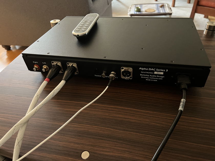 Berkeley Audio Design Alpha DAC 3 - MQA - ... For Sale | Audiogon