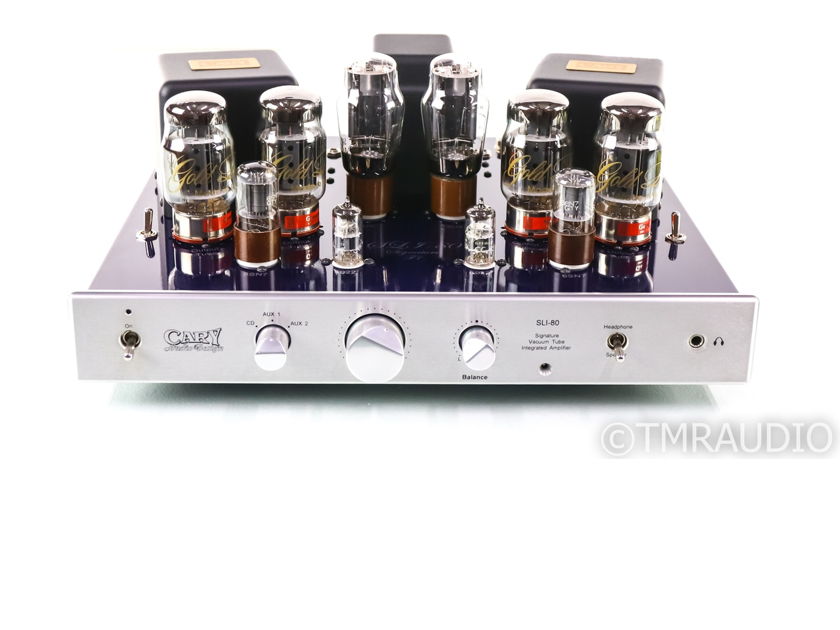 Cary Audio SLI-80 Signature F-1 Integrated Tube Amplifier; SLI80; Very ...