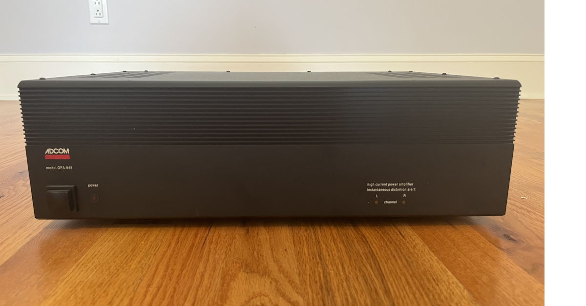 Adcom GFA-545 amplifier For Sale | Audiogon