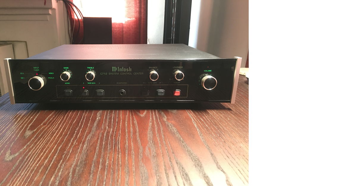 McIntosh C712 Stereo Preamp For Sale | Audiogon