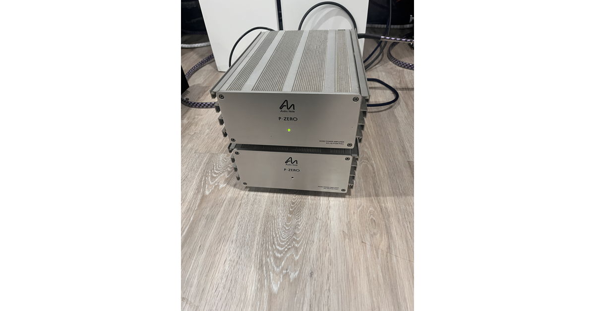 Audio Note (UK) P-Zero Monoblock Power Amp... For Sale | Audiogon