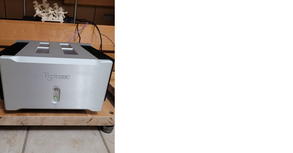 Esoteric A-03 Amplifier class A For Sale | Audiogon