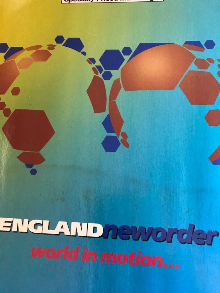 NEW ORDER - England: World In Motion NEW ORDER - England: World In ...