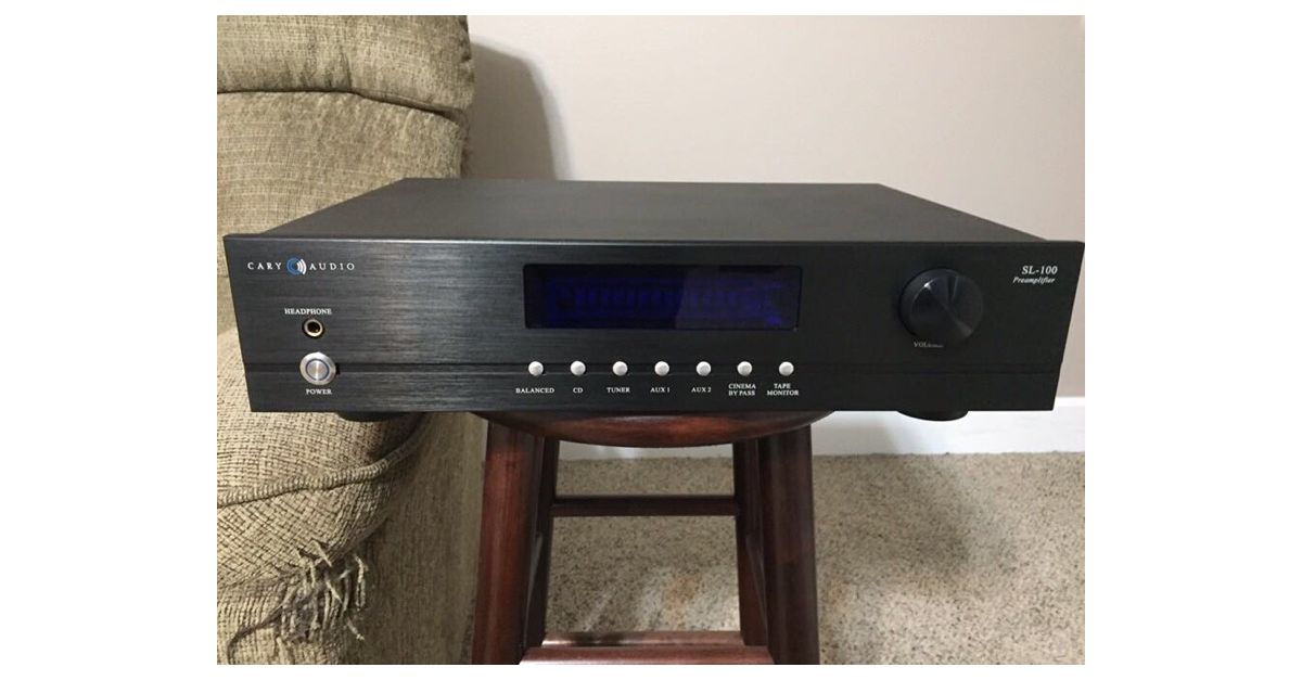 Cary Audio SL-100 Preamp Free Shipping For Sale | Audiogon