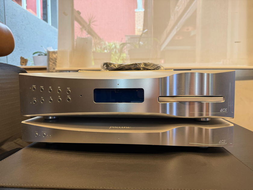dCS PUCCINI CD SACD Player + U CLOCK + USB... For Sale | Audiogon