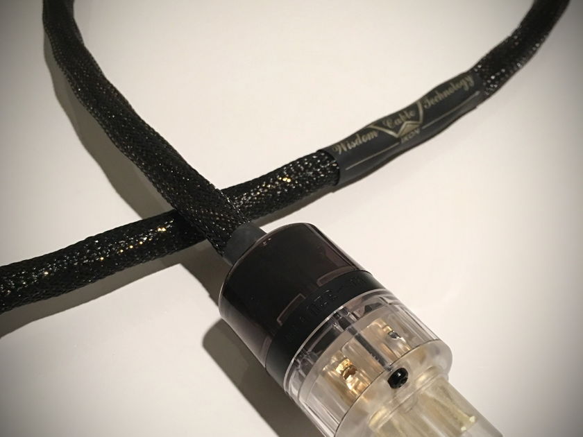 Wisdom Cable Technology Black Series PC-F | AC Cables | Audiogon