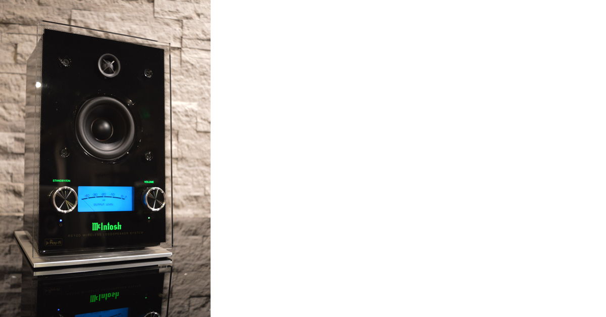 McIntosh RS100 Wireless Loudspeaker - DTS ... For Sale | Audiogon