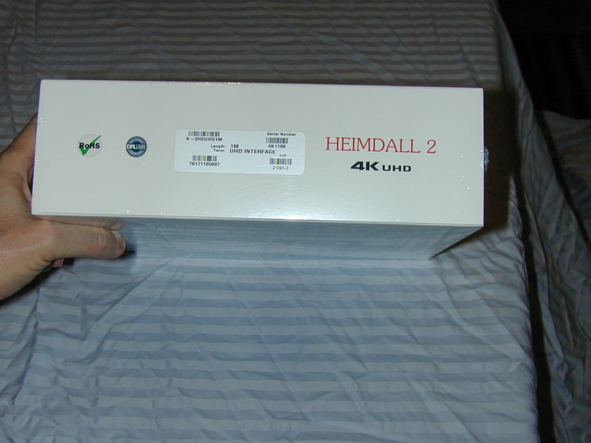 Nordost HEIMDALL 2 4K UHD HDMI CABLE 1M Ne... For Sale | Audiogon