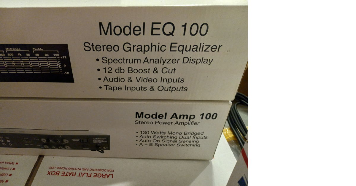 AudioSource model AMP 100 Stereo Power Amp... For Sale | Audiogon