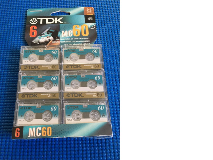 TDK mc 60 package of 6 micro cassette TDK... For Sale | Audiogon