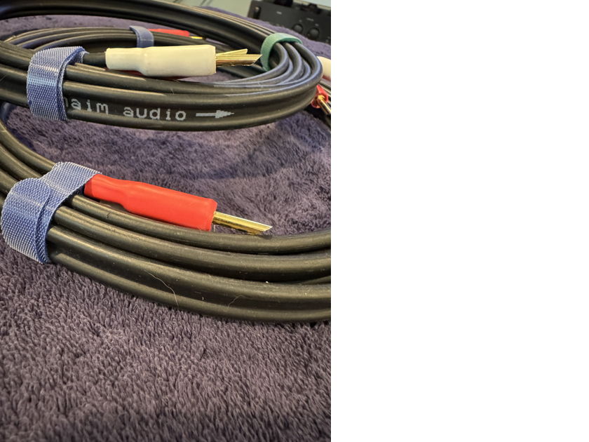 Naim Audio NAC A5 Speaker Cables 4 Meter Pair For Sale | Audiogon