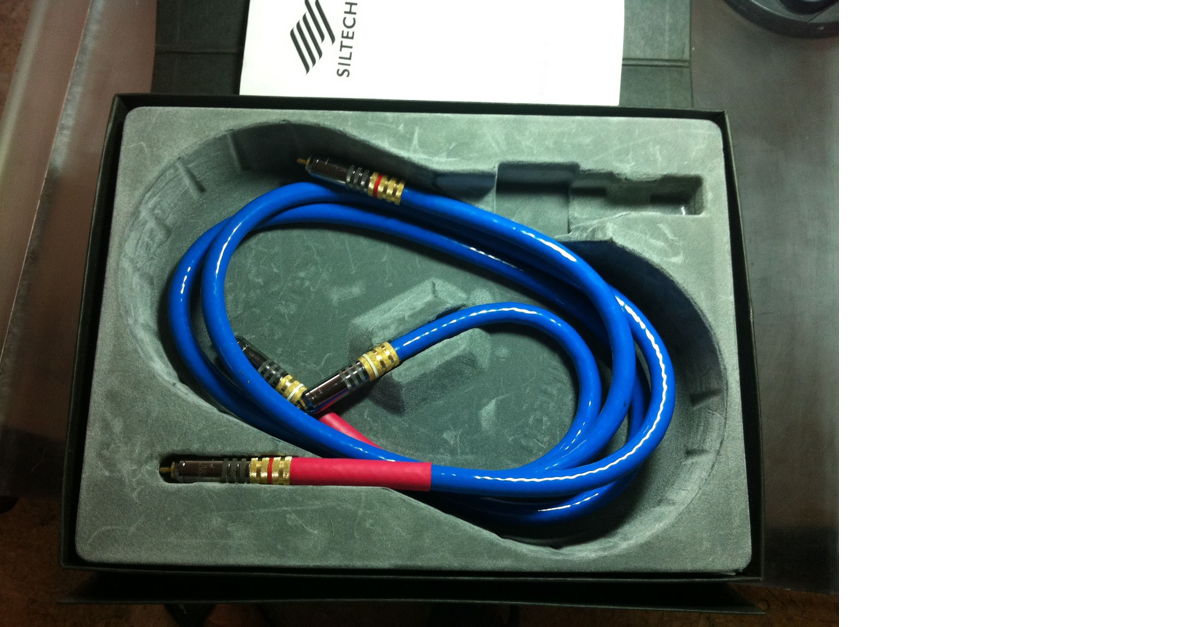 WANTED: Siltech Cables FTM-4 G3 RCA Cables For Sale | Audiogon