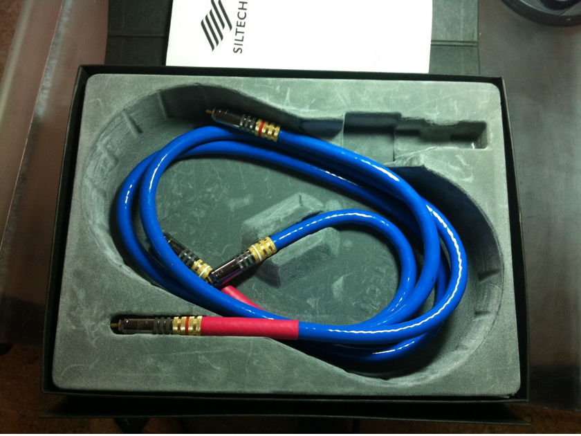 WANTED: Siltech Cables FTM-4 G3 RCA Cables For Sale | Audiogon