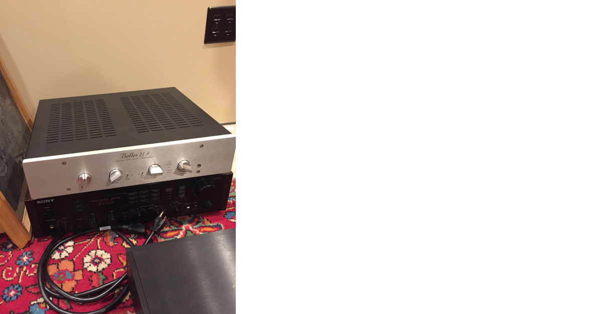 Belles 21a Preamp Silver For Sale | Audiogon