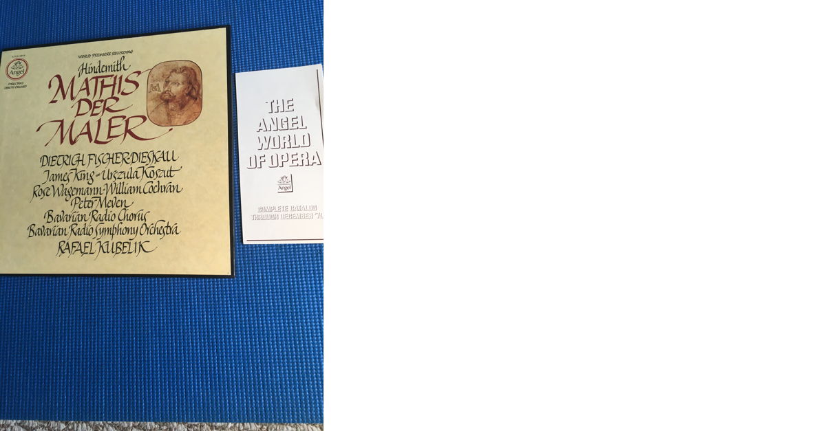 Hindemith Mathis Der Maler kubelik Bavari... For Sale | Audiogon