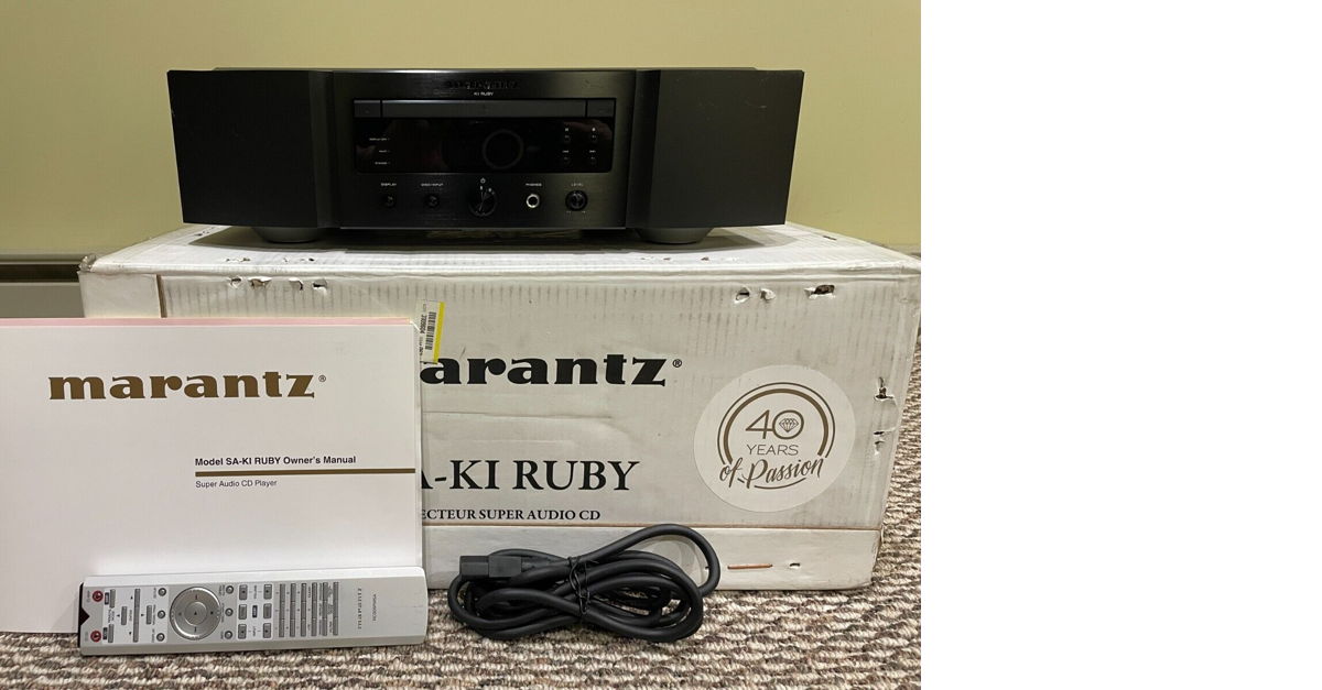 Marantz SA-KI Ruby CD / SACD player with U... For Sale | Audiogon