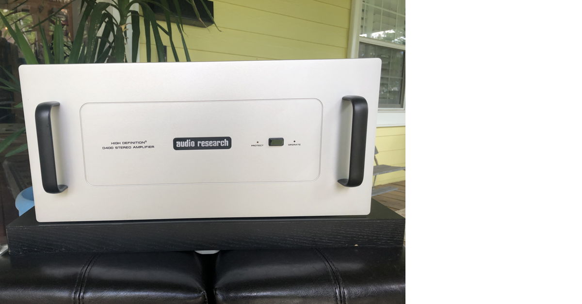Audio Research D400 stereo power amplifier For Sale | Audiogon