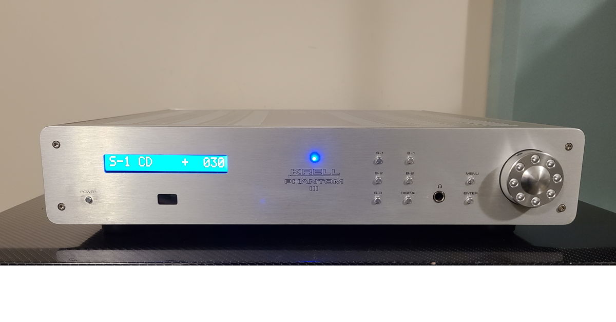 Krell Phantom III Stereo Preamplifier. For Sale | Audiogon
