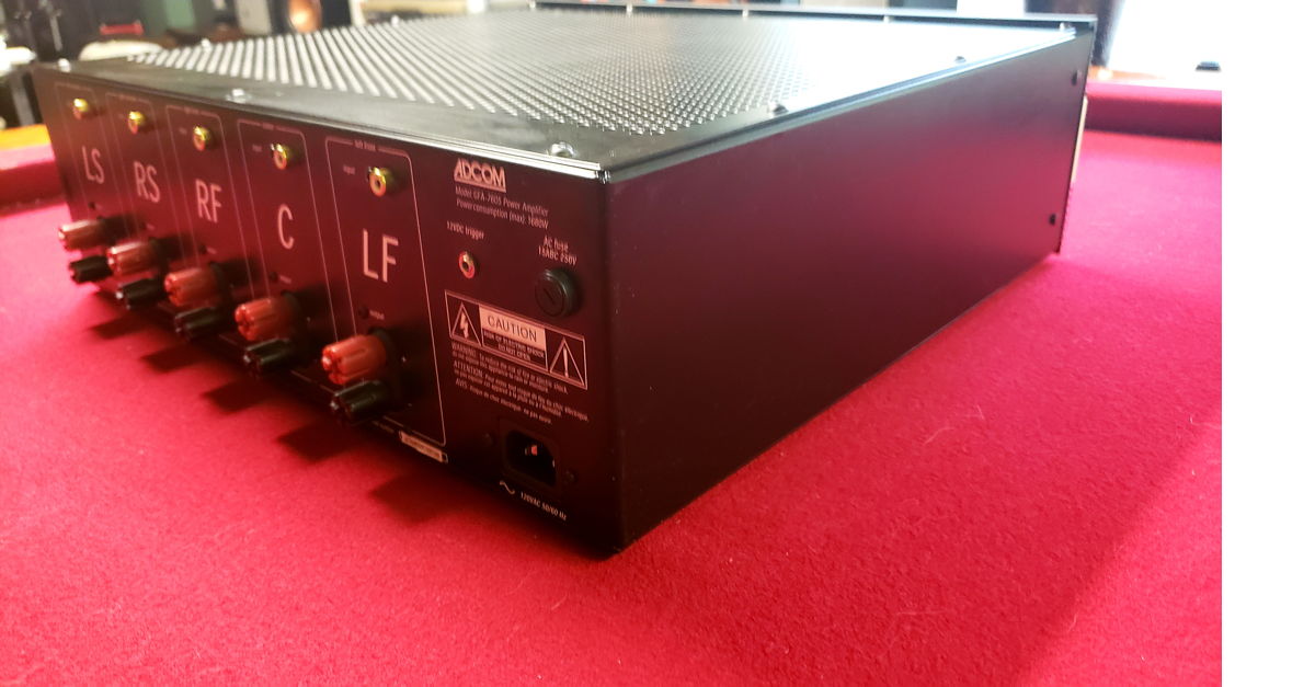 Adcom GFA-7605 5 Channel Amplifier For Sale | Audiogon