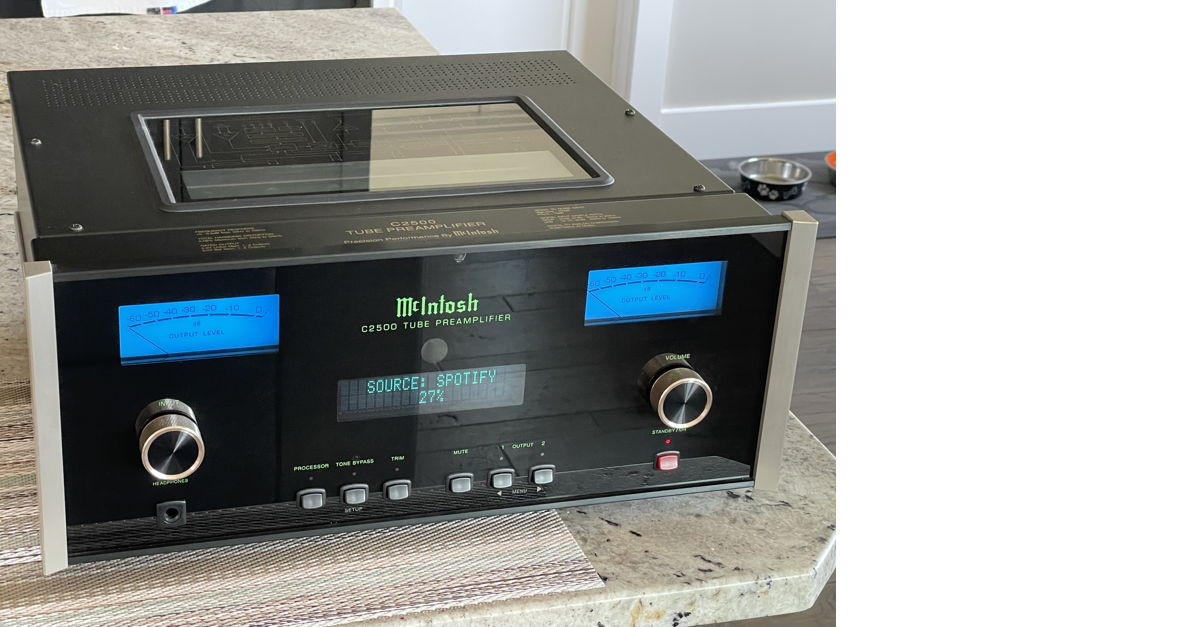 McIntosh C2500 Tube Preamplifier For Sale | Audiogon