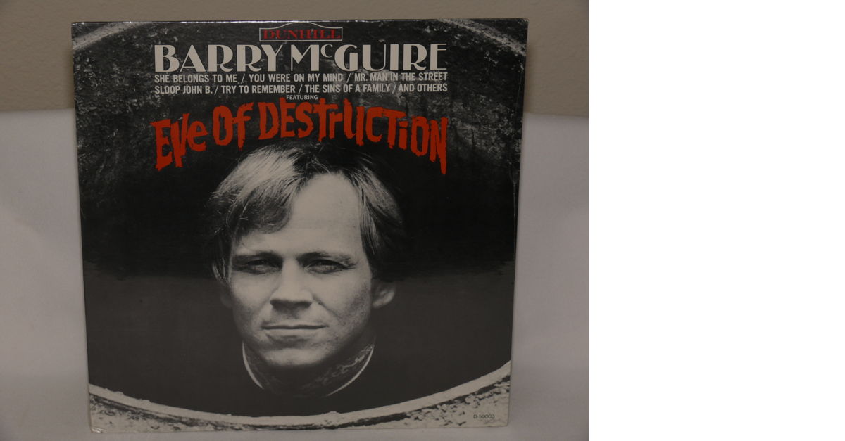 BARRY MCGUIRE ~ EVE OF DESTRUCTION ~ 1965 ... For Sale | Audiogon