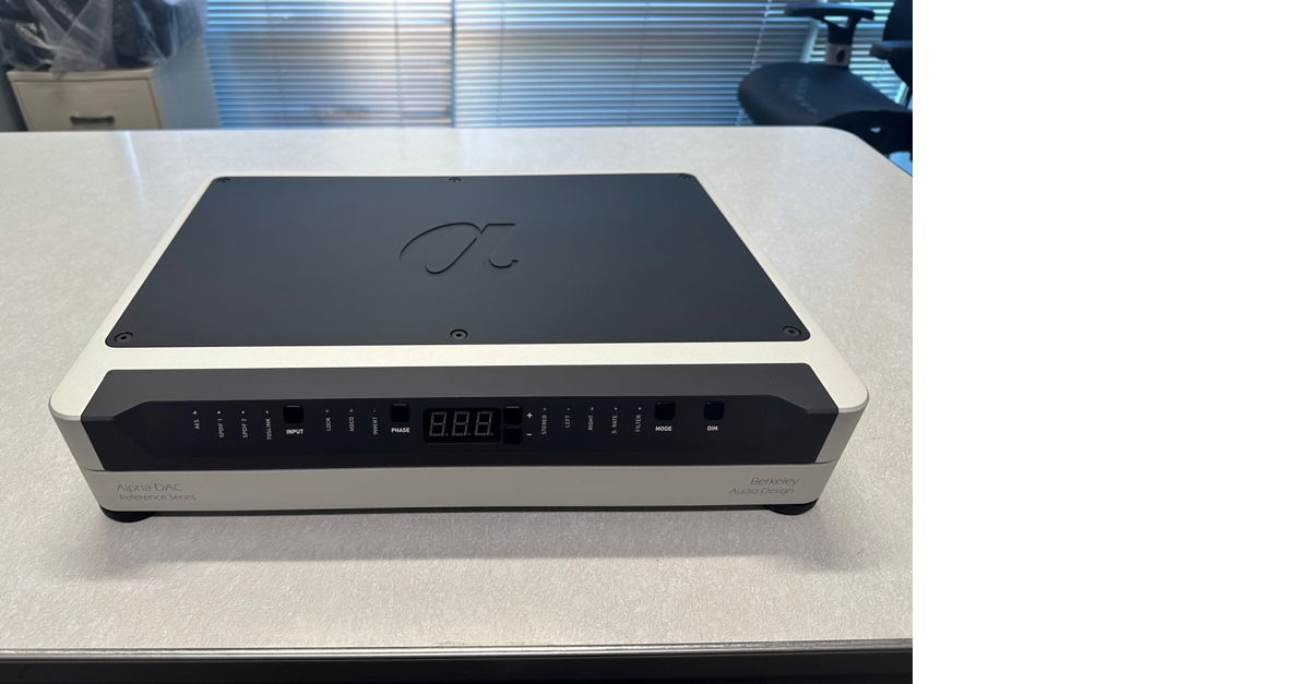 Berkeley Audio Design Alpha DAC Reference ... For Sale | Audiogon