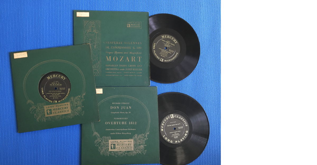 Mercury Microgroove 10” record lot of 3 ... For Sale | Audiogon